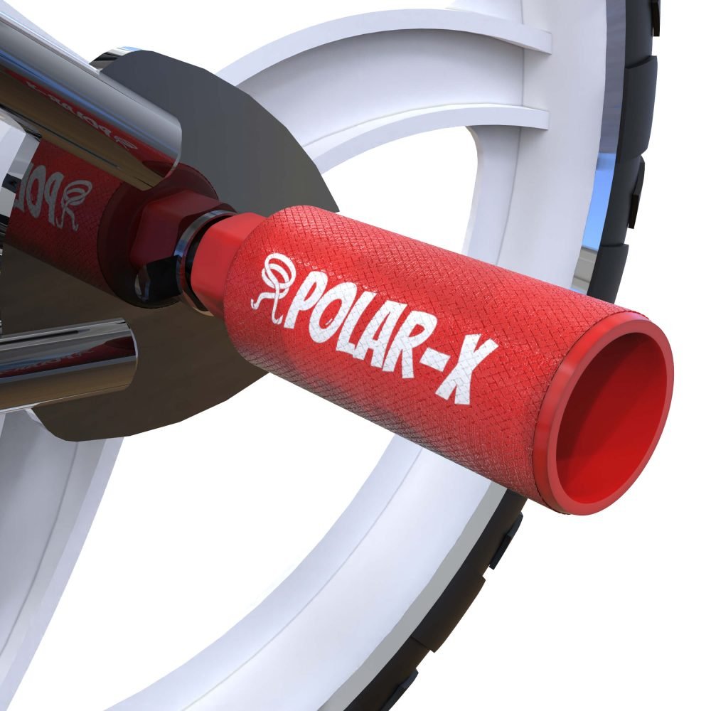 Volo Polar-X PEG FOR BMX BIKE PEGS(Red) - Bicycle Front Lights ...